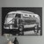 Retro Van Framed Poster, Retro Van Print, Retro Van, Black and White ...