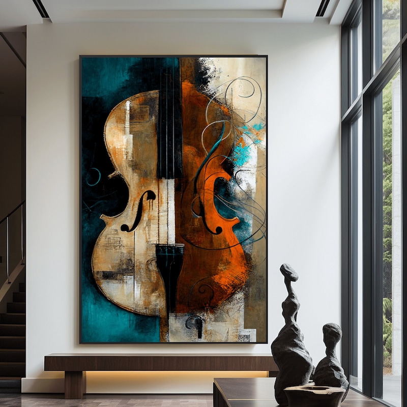 Violin Art - Etsy
