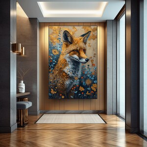 Fox Wall Art Framed Poster, Fox Print, Fox Wall Art, Fox Printable, Fox ...