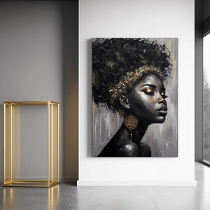 African Woman Framed Poster African Wall Art African - Etsy