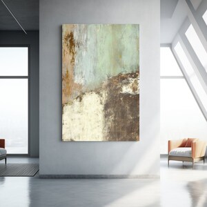 Earth Tone Abstract Canvas Abstract Wall Art Earth Tones - Etsy