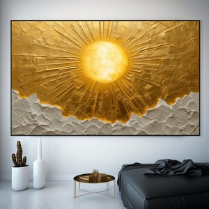 Sun Abstract Art Digital Print, Sun, Sun Wall Art, Sun Print, Sun ...