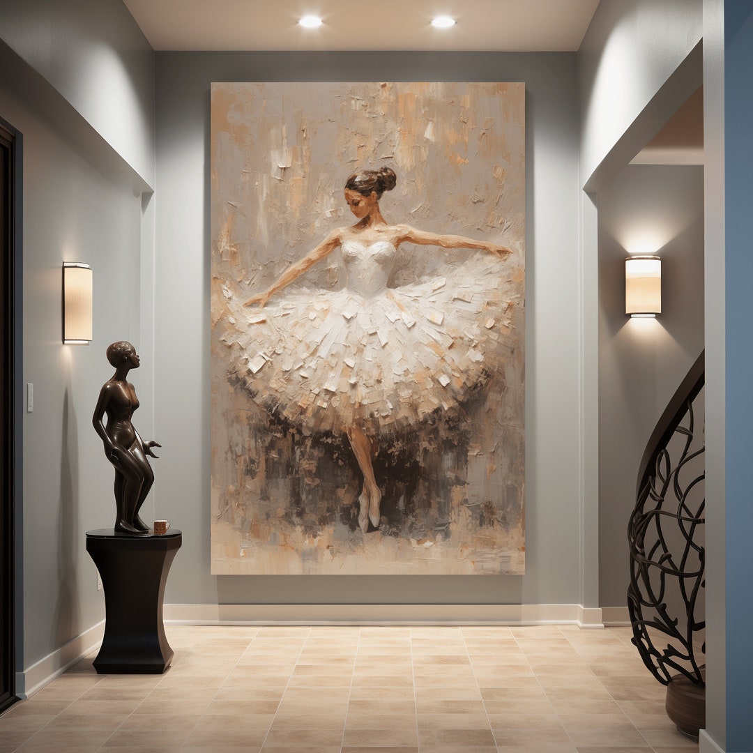 Ballerina Painting Digital Print, Ballerina Print, Ballerina Wall Art ...