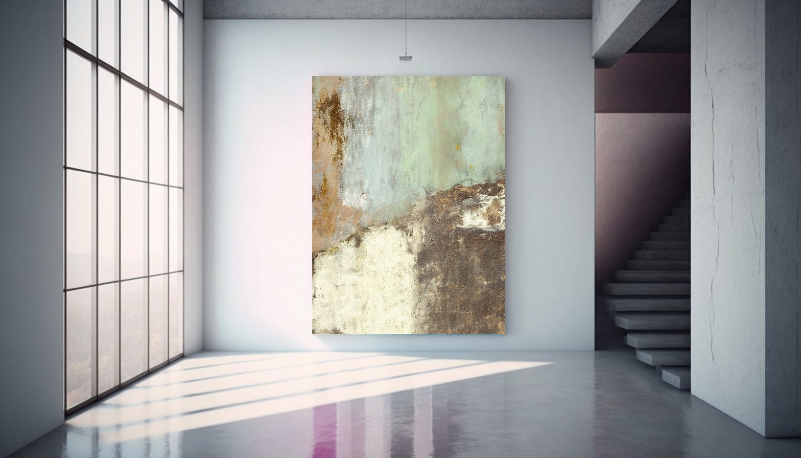 Earth Tone Abstract Canvas Abstract Wall Art Earth Tones - Etsy