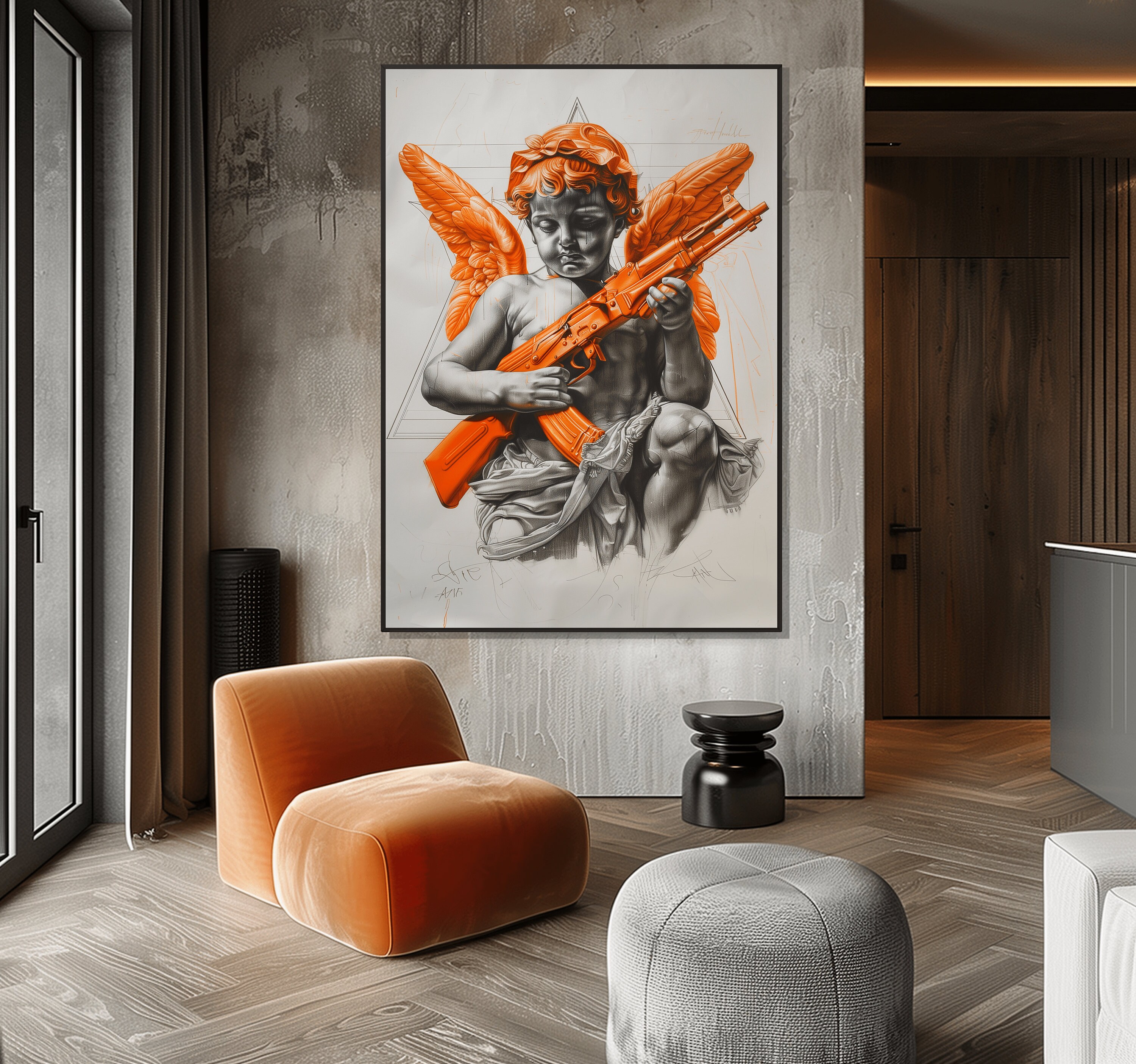 Michelangelo Art Framed Poster, Michelangelo, Renaissance Art ...