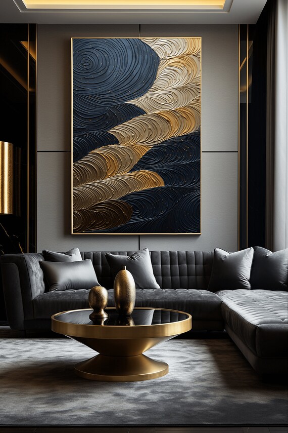 Black Gold Abstract Art Digital Print Black and Gold Gold Black Gold Wall Art Black Wall Art Black Gold Painting Luxury Home Decor Etsy