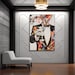 Abstract Cocktail Art Framed Poster: Modern Bar Wall Decor - Etsy