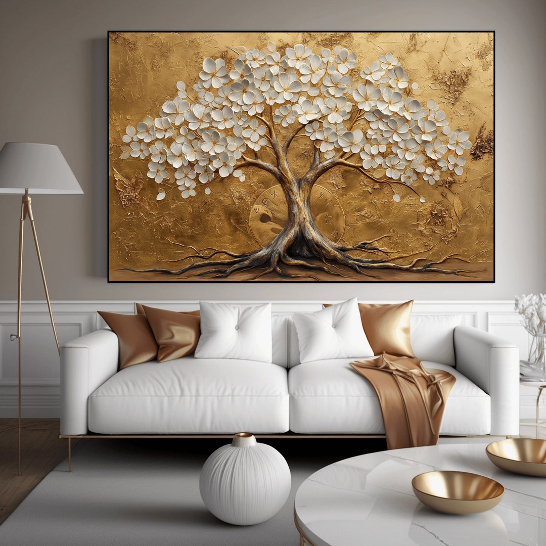Tree of Life Abstract Art Digital Print, Tree of Life Art, Abstract ...