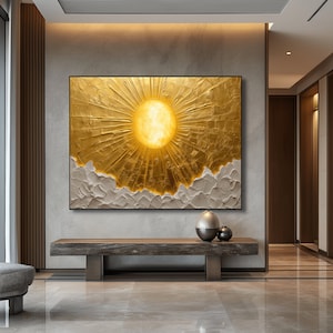 Sun Abstract Art Digital Print, Sun, Sun Wall Art, Sun Print, Sun ...