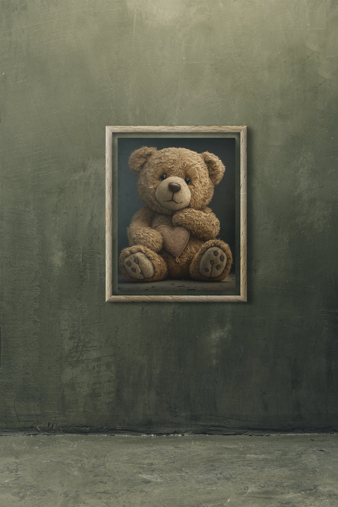 Teddy Bear Nursery Wall Art Digital Print Teddy Bear Teddy - Etsy