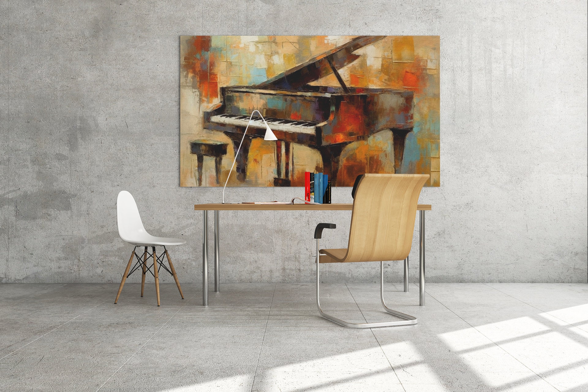 Piano Abstract Framed Poster Piano Piano Wall Art Music - Etsy