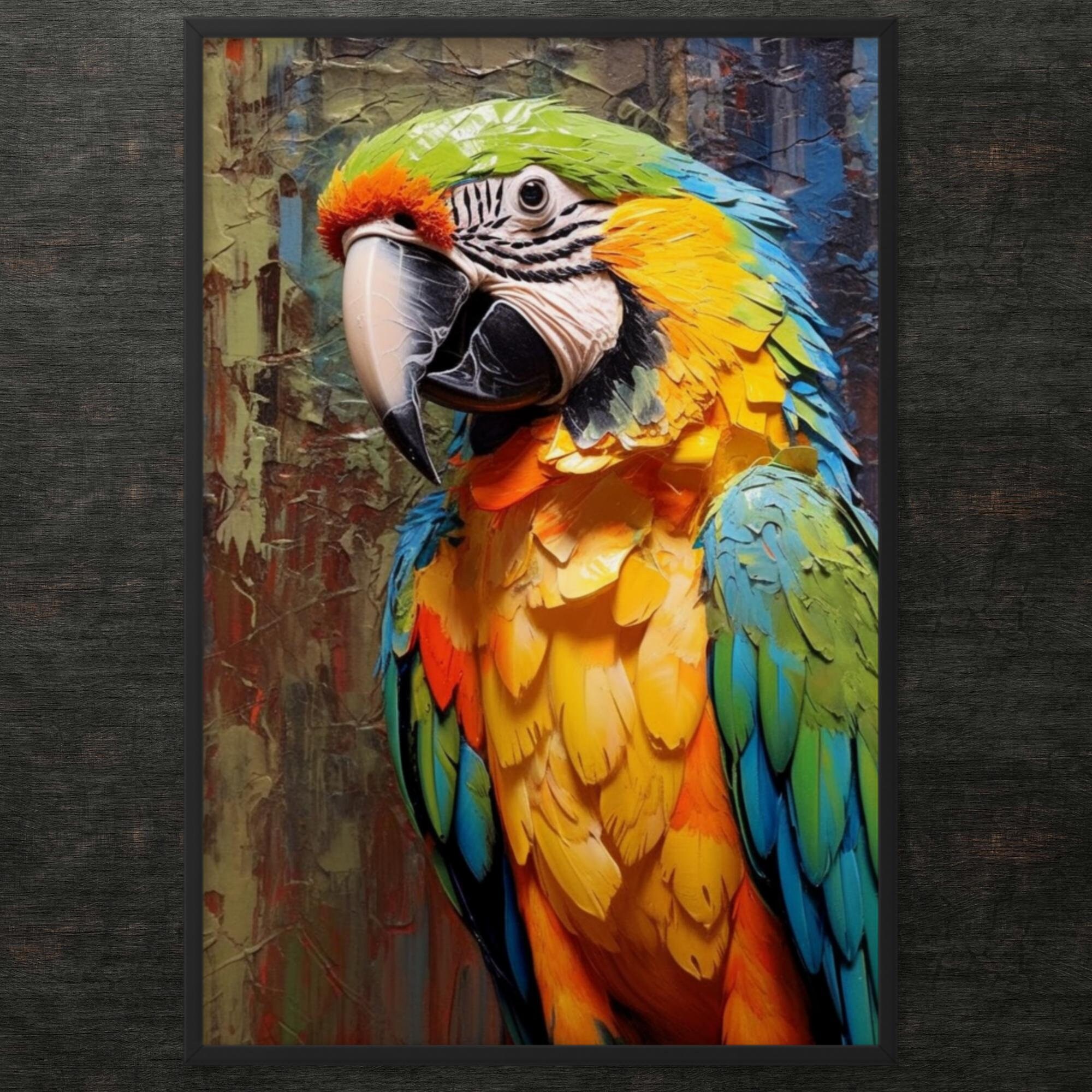 Póster en papel mate con marco - Etsy España