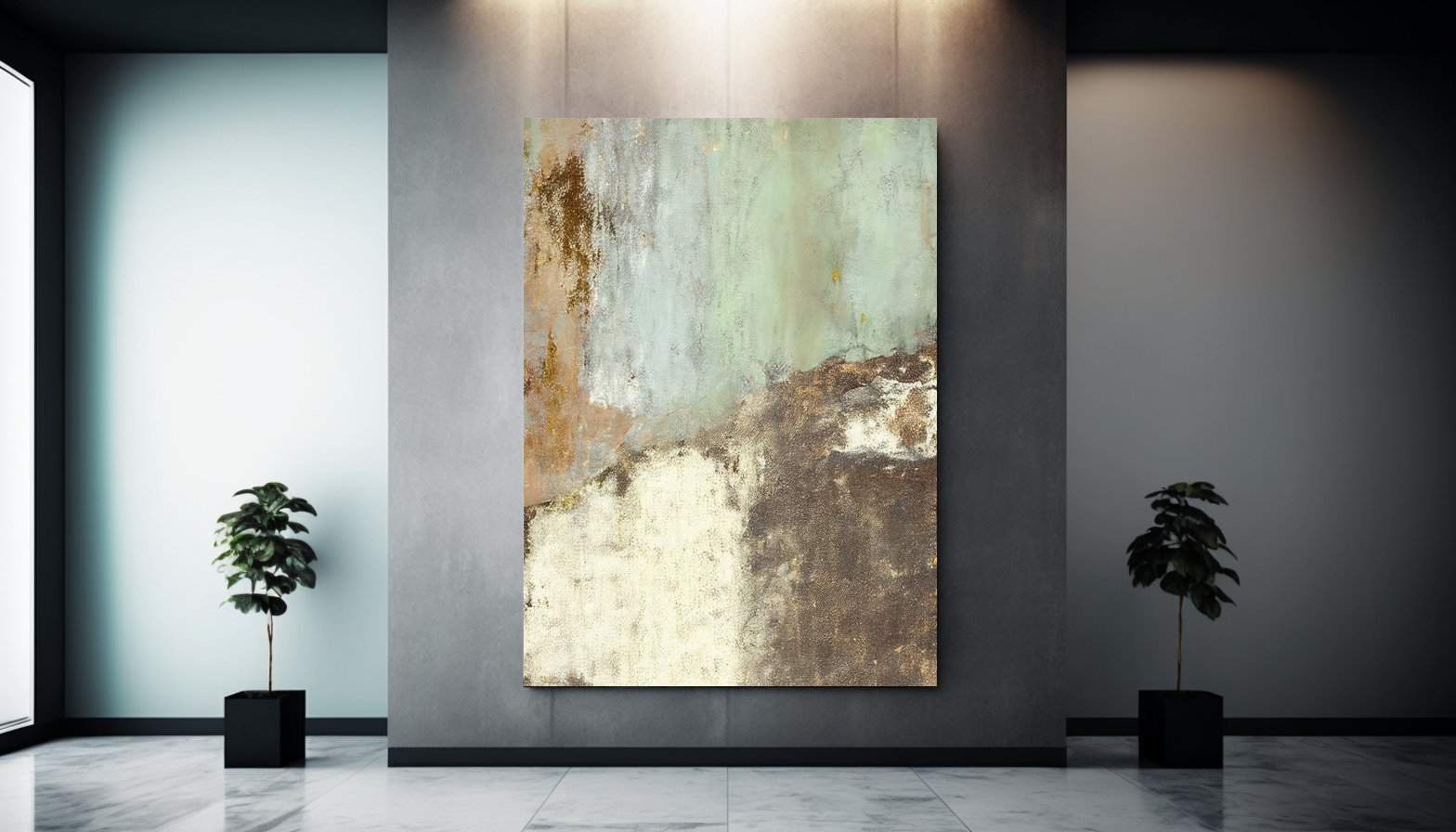 Earth Tone Abstract Canvas Abstract Wall Art Earth Tones - Etsy