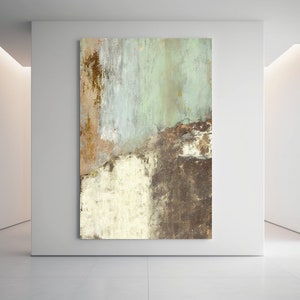 Earth Tone Abstract Canvas Abstract Wall Art Earth Tones - Etsy