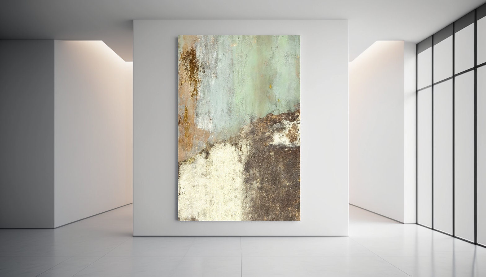 Earth Tone Abstract Canvas Abstract Wall Art Earth Tones - Etsy