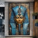 Tutankhamun Abstract Framed Poster Tutankhamun Pharaoh - Etsy