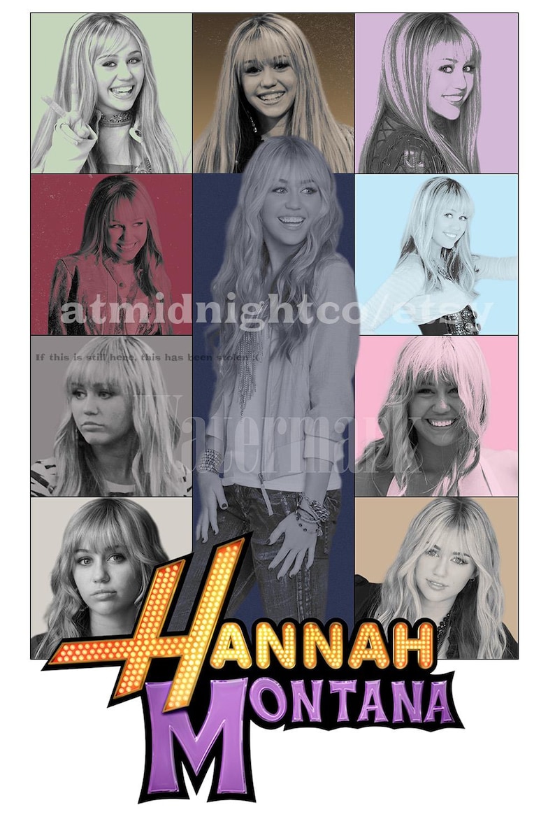 Hannah Montana Eras Png Design - Etsy