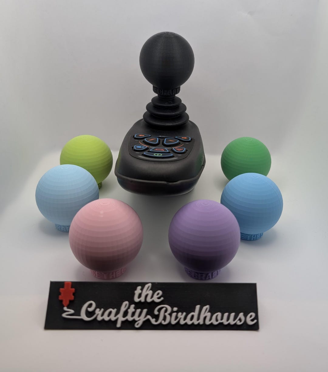 Ergonomic Round Joystick for Electric Wheelchair | 3D Printed ...