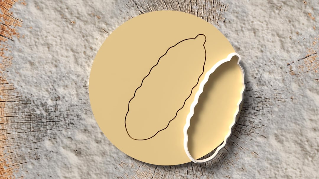 Pickle Cookie Cutter | Marinade Pickle Cookie Cutter | Fun Vegetable ...