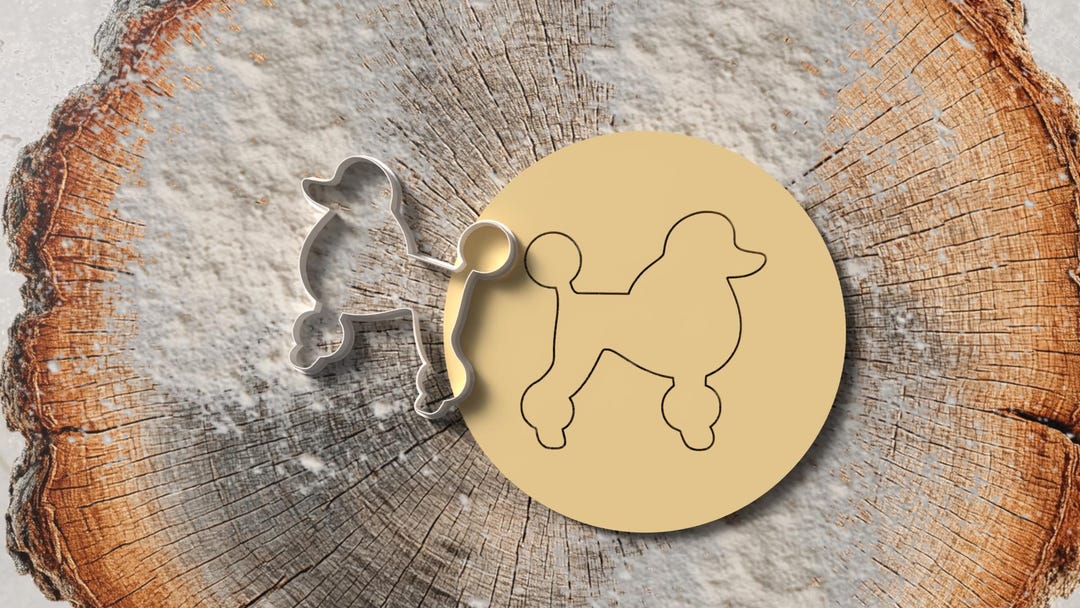Royal Poodle Cookie Cutter | Pet Dog Cookie Cutter | Paris France ...