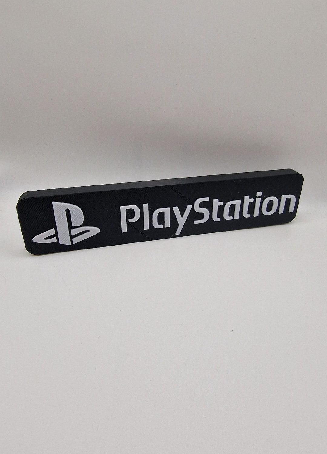 Playstation Logo Video Game 19cm (3D Printed, , Games Room, Shelf, Wall ...