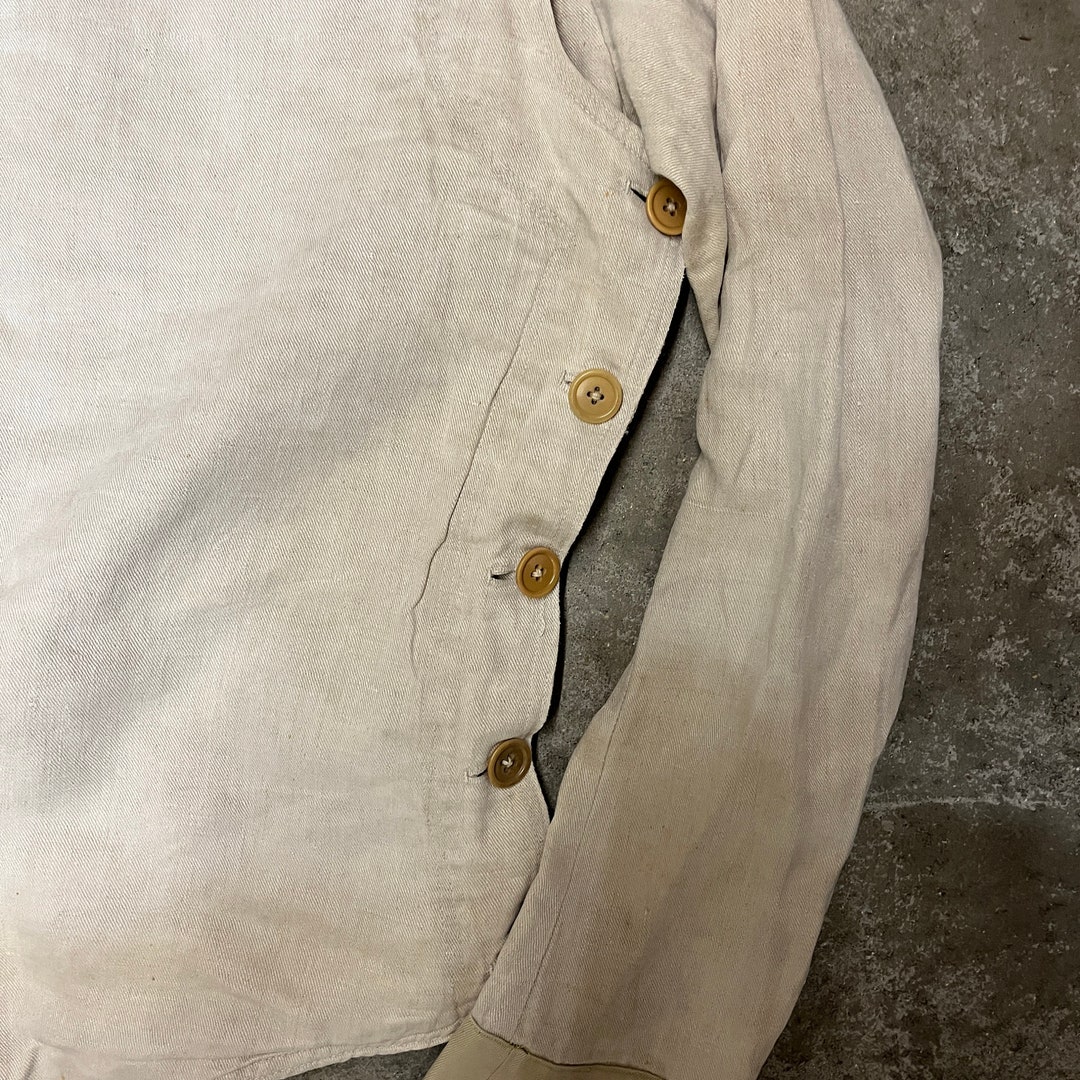 1800s 1900s Victorian Edwardian Fencing Jacket in Linen - Etsy