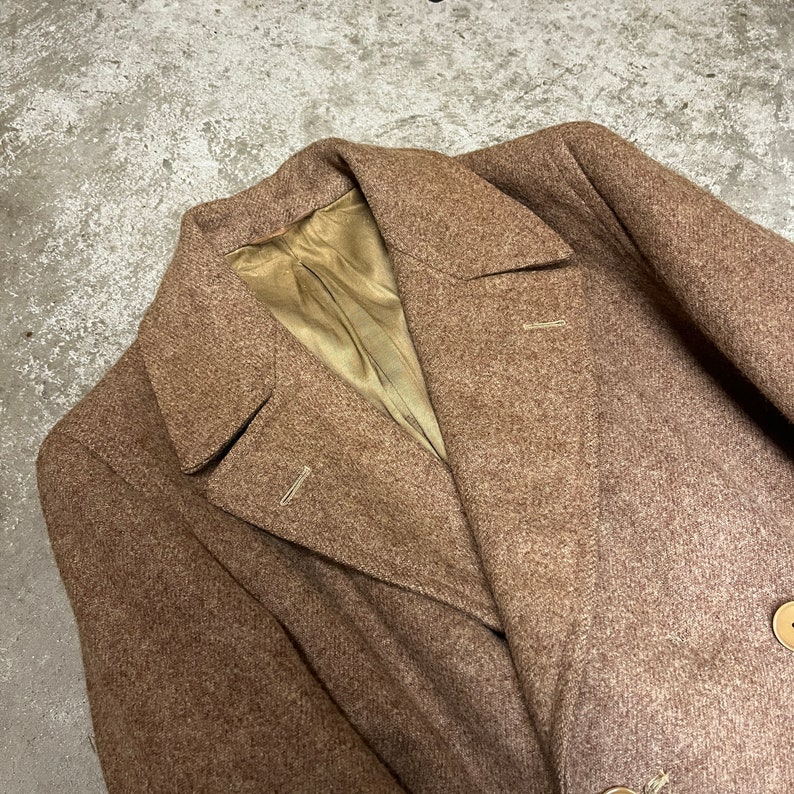 CC41 1940s Mens Overcoat by Montague Burton - Etsy UK