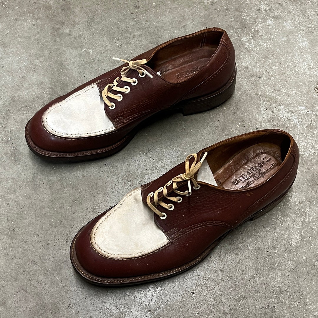 CC41 1940s Wartime Era Golf Shoes - Etsy