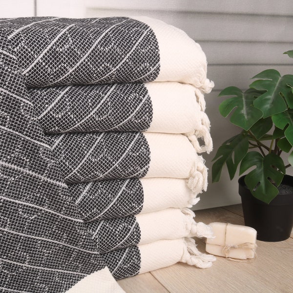 Geometric Hand Towel - Etsy