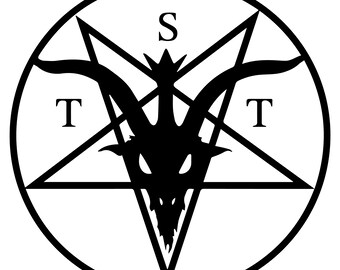 The Satanic Temple Decal - Etsy