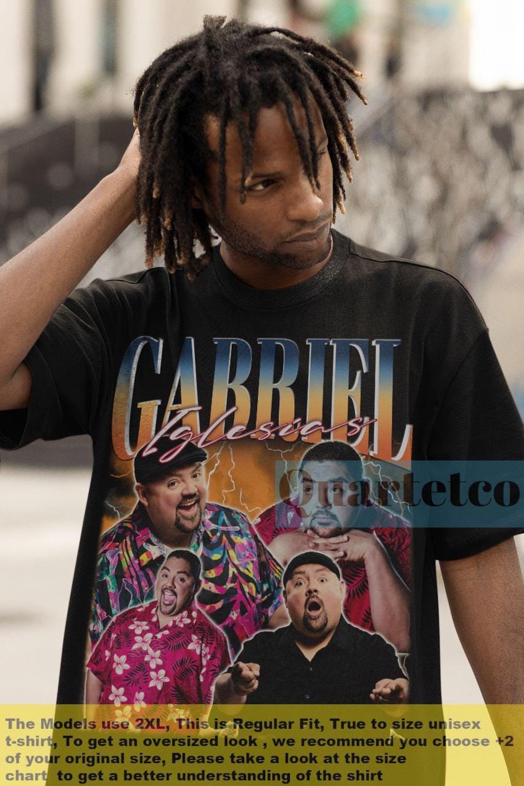 Gabriel Iglesias Shirt, Iglesias Vintage Tshirt, Iglesias Retro Tees ...