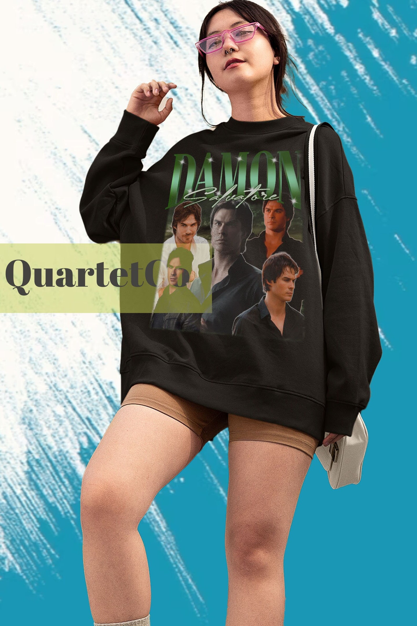 Damon Salvatore, Damon Salvatore Sweater, Damon Salvatore Sweatshirt ...