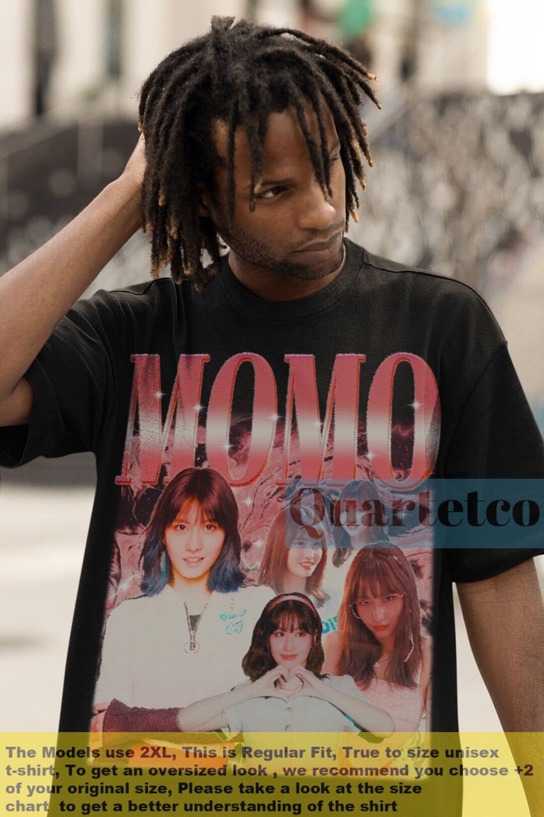 Momo dos veces, camisa de Momo, camisetas de fans de Momo ...