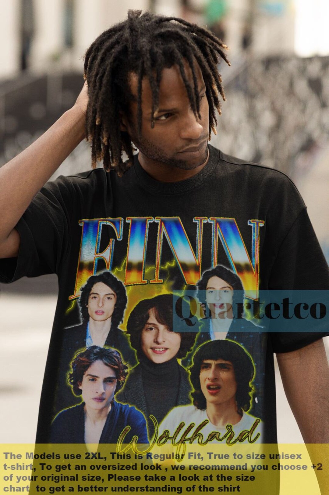Finn Wolfhard, Finn Wolfhard Shirt, Finn Wolfhard Vintage Tshirt, Finn ...