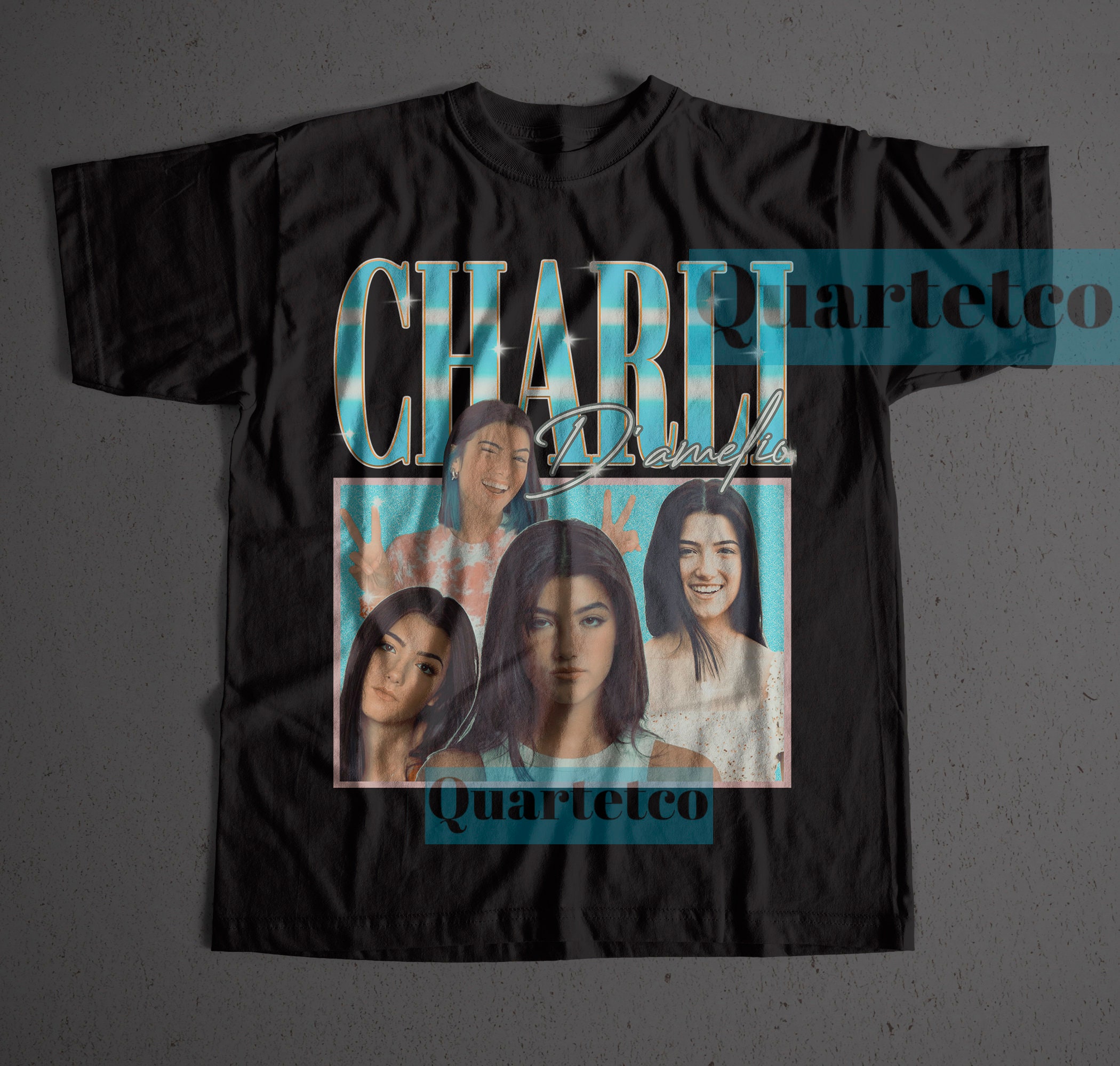 Charli Damelio, Charli Damelio Shirt, Vintage Charli Damelio Tshirt ...