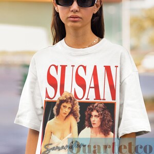 Susan Sarandon, Susan Sarandon Shirt, Susan Sarandon Vintage Tshirt ...