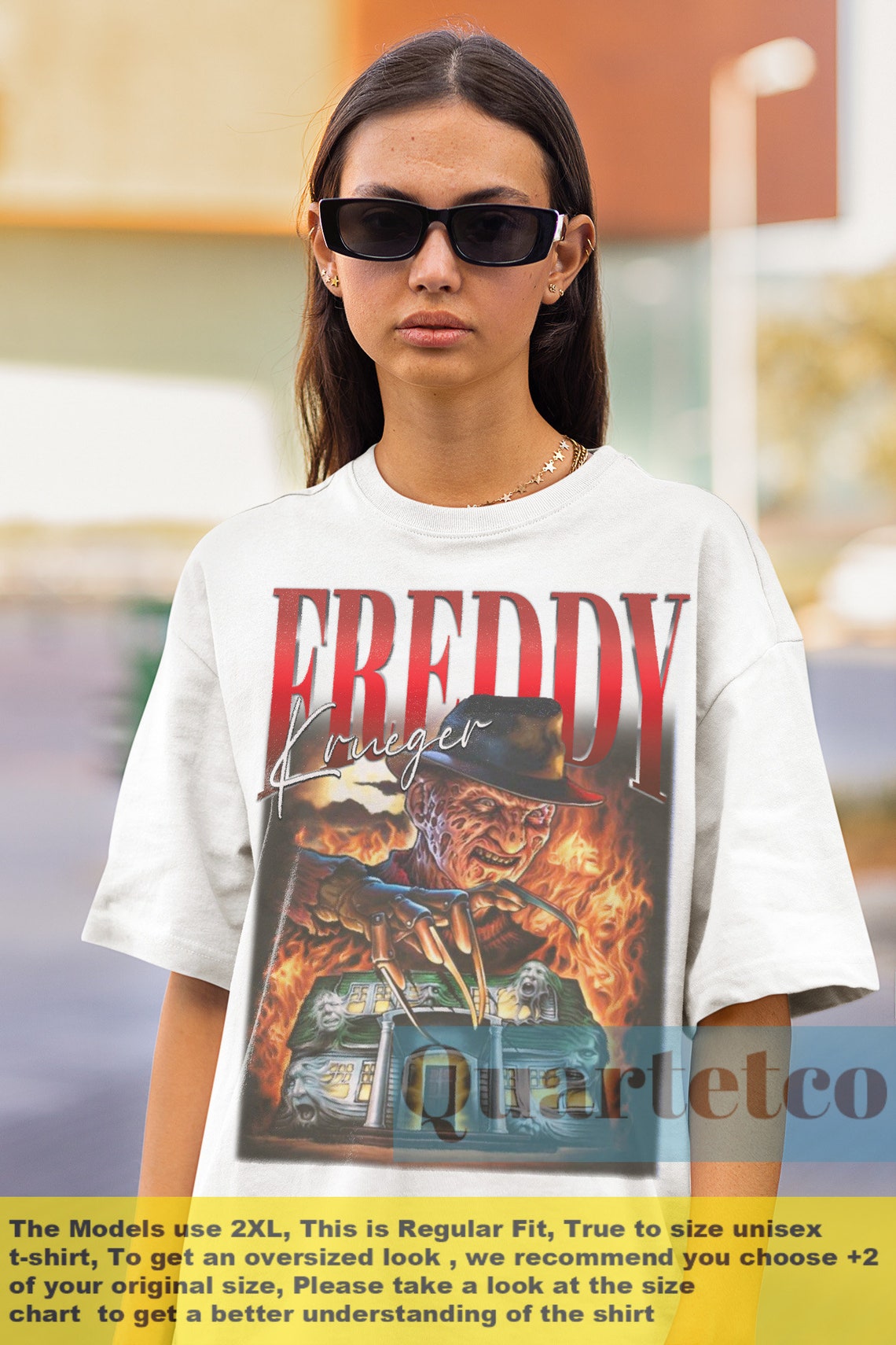 Freddy Krueger Freddy Krueger Shirt Freddy Krueger Fan Tees - Etsy