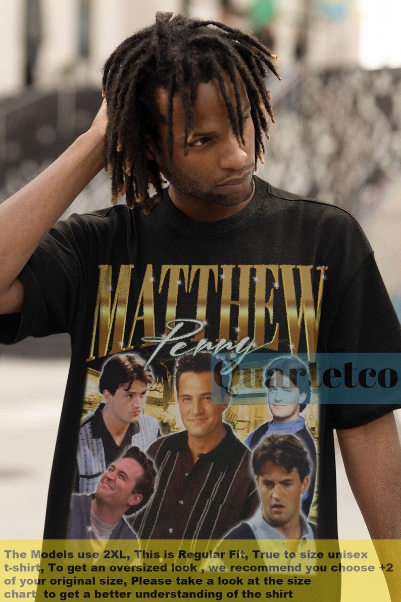 Matthew Perry Matthew Perry Shirt Vintage Matthew Perry - Etsy