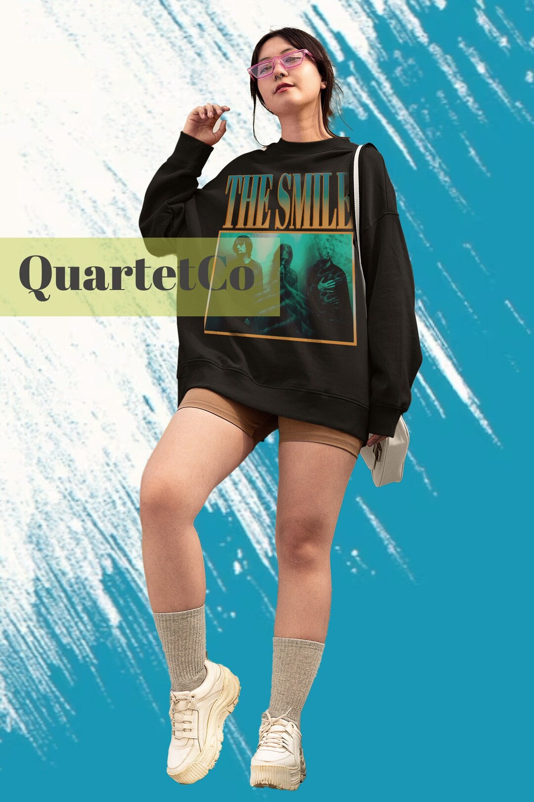 The Smile, the Smile Sweater, the Smile Fan, the Smile Merch, Vintage ...