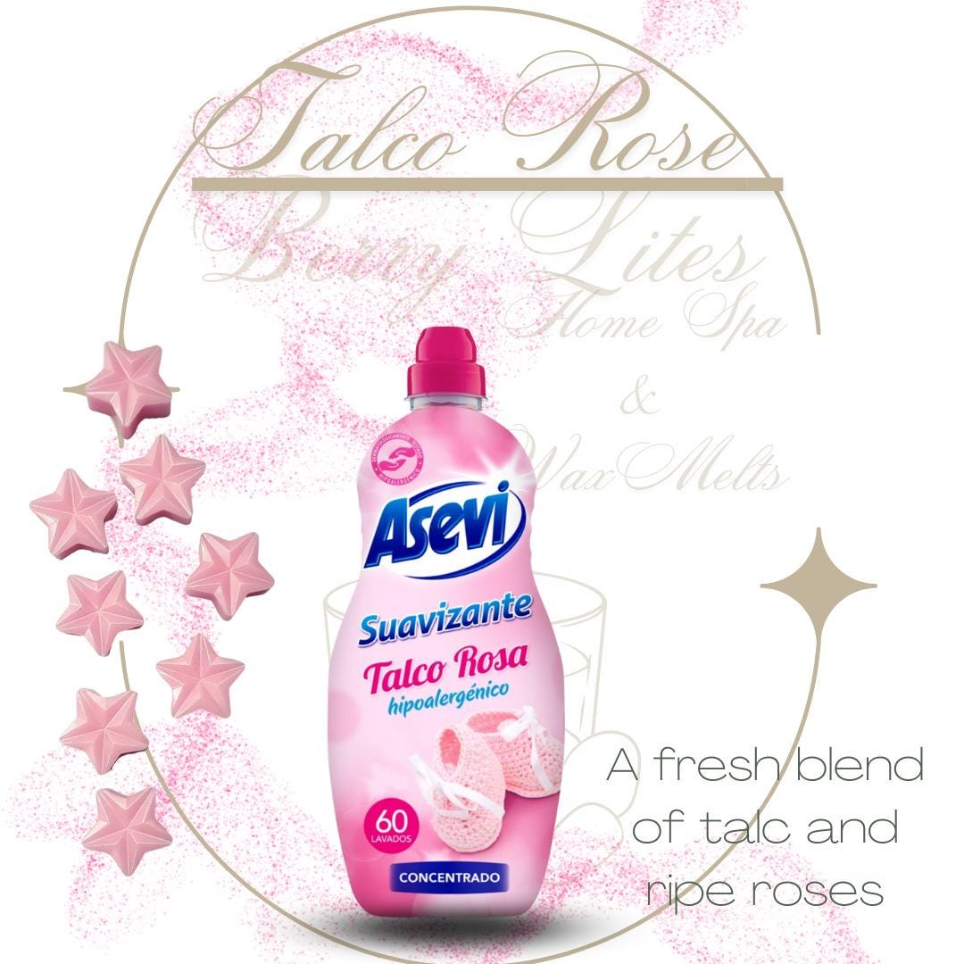 Talco Rose Wax Melts, Spanish Cleaning Luxury Melts, Inspired Scents ...