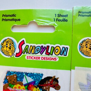 Vintage Sandylion Sticker Pack: Stars, Easter, Toy Box, Equestrian - Etsy