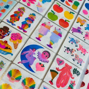 Clear Sticker Organizer Pages for Sandylion Sticker Modules 2” X 2 ...