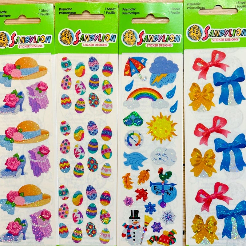 Sandylion Stickers - Etsy