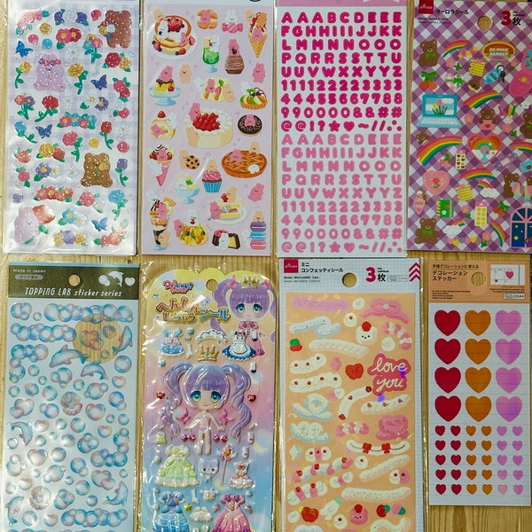 Japanese Stickers - Etsy