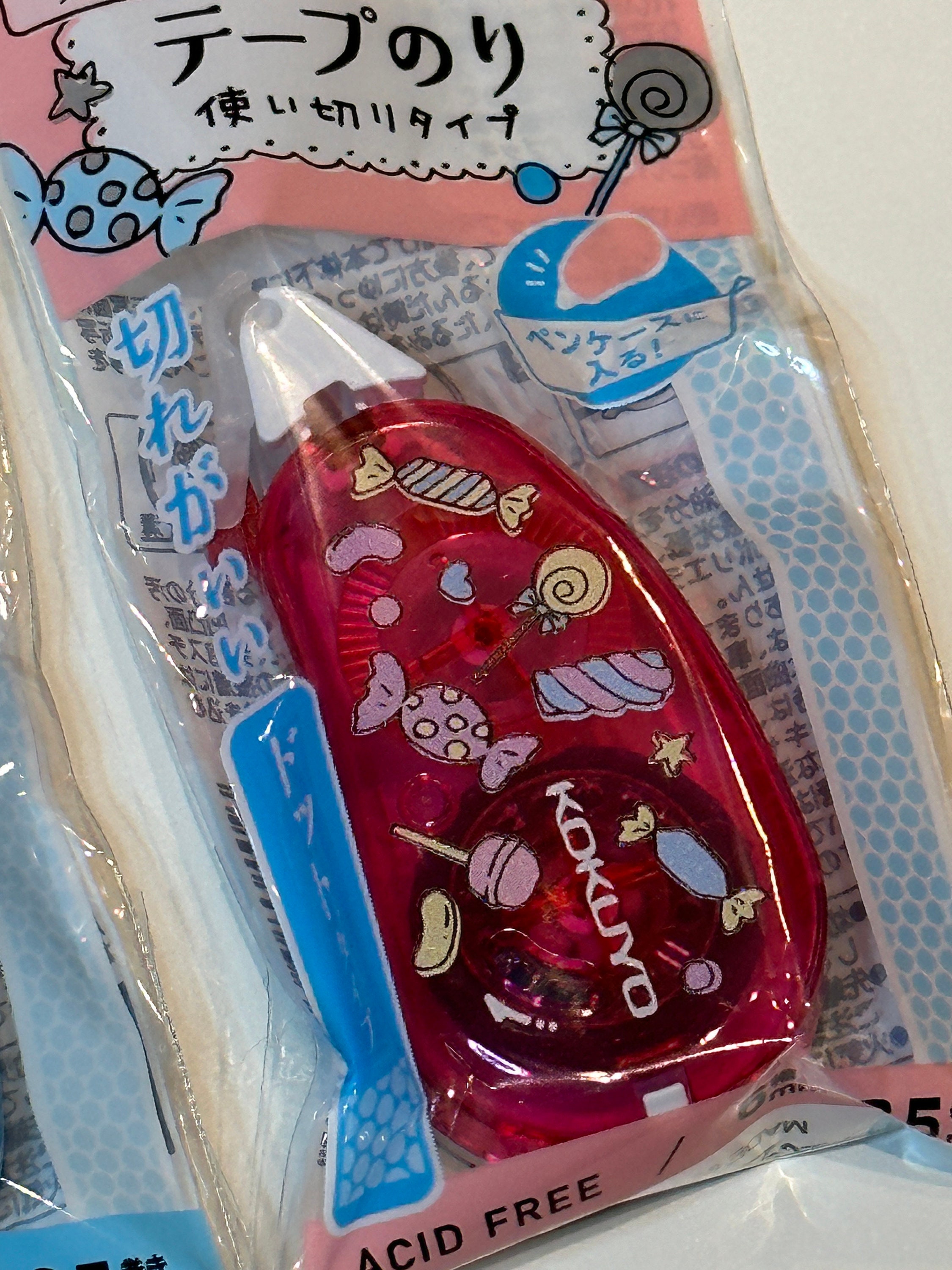 New Kokuyo Glue Candy Theme Glue Tape Roll Dispenser From - Etsy