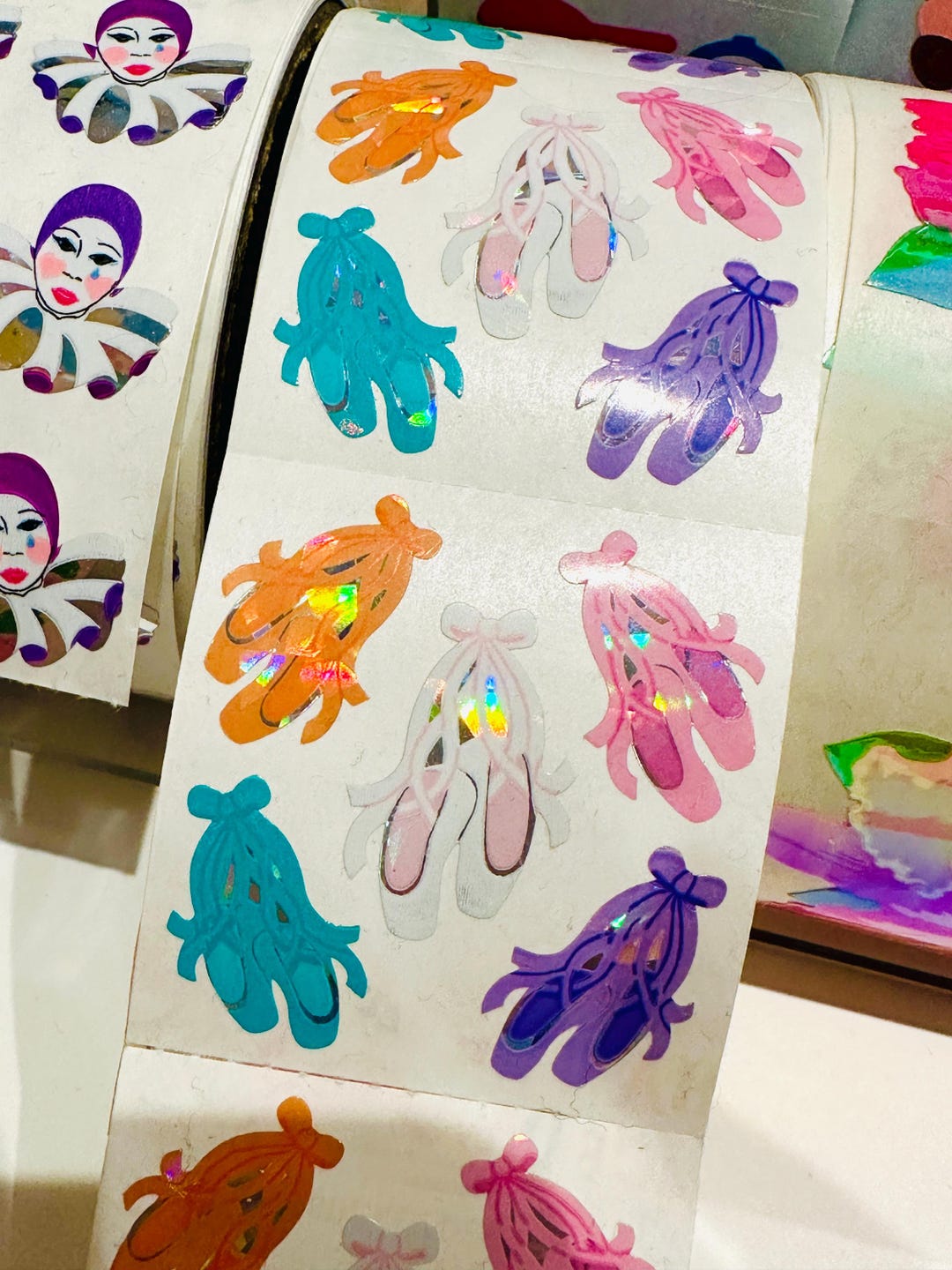 Sandylion Vintage Prismatic Ballet Stickers Mod Fresh off the Vintage ...