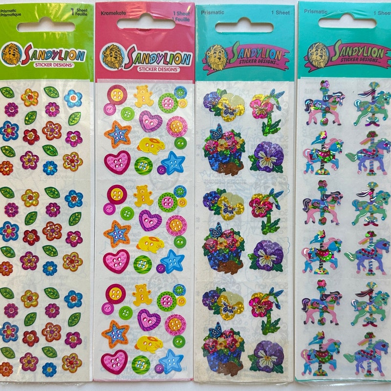 Sandylion Stickers - Etsy UK
