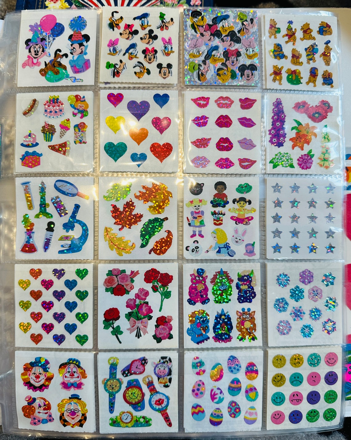 Clear Sticker Organizer Pages for Sandylion Sticker Modules 2 - Etsy