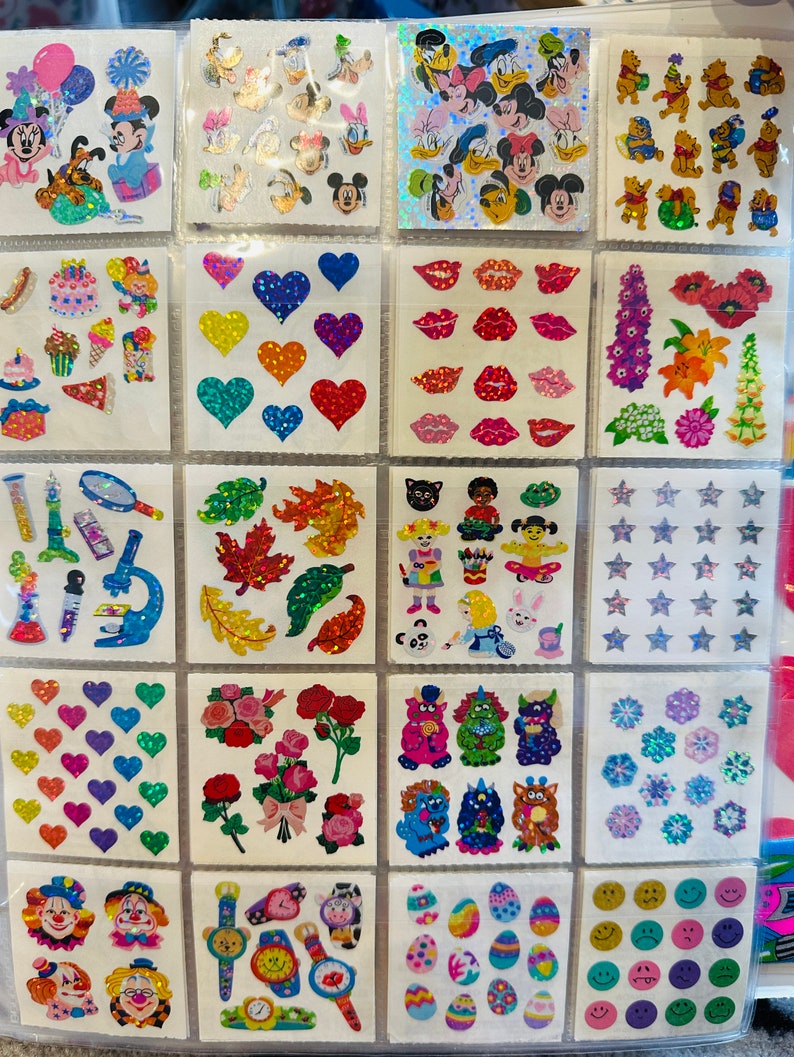 Clear Sticker Organizer Pages for Sandylion Sticker Modules 2 - Etsy