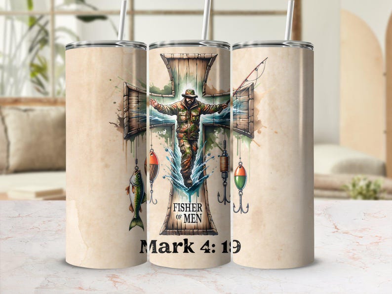 Camo Cross Fishing Png, Christian Fishers of Men Png, Bible Nature ...